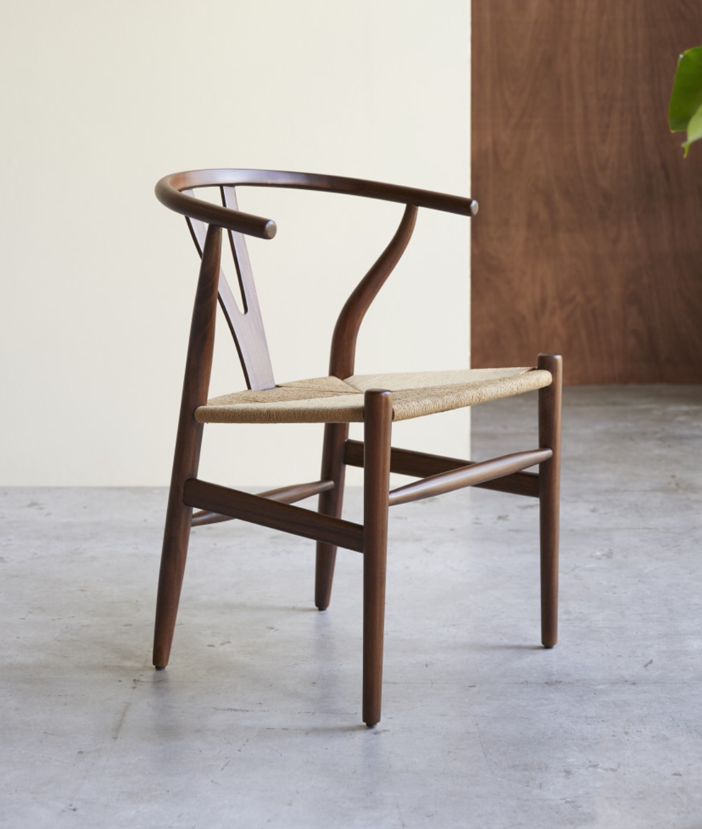 Casper Chair - Scandinavian Acacia Wood Jute Rope Chair India – Lakkadhaara
