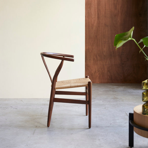 Casper Chair - Scandinavian Acacia Wood Jute Rope Chair India – Lakkadhaara