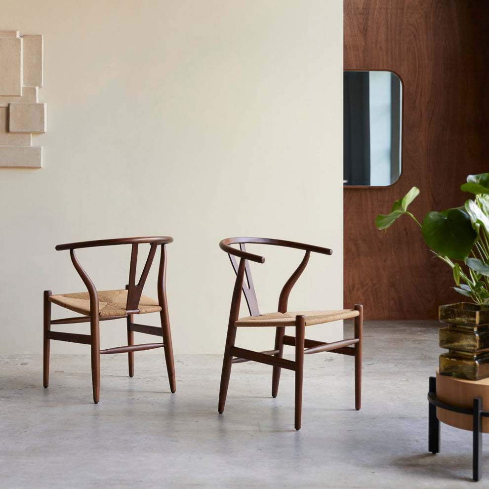 Casper Chair - Scandinavian Acacia Wood Jute Rope Chair India – Lakkadhaara