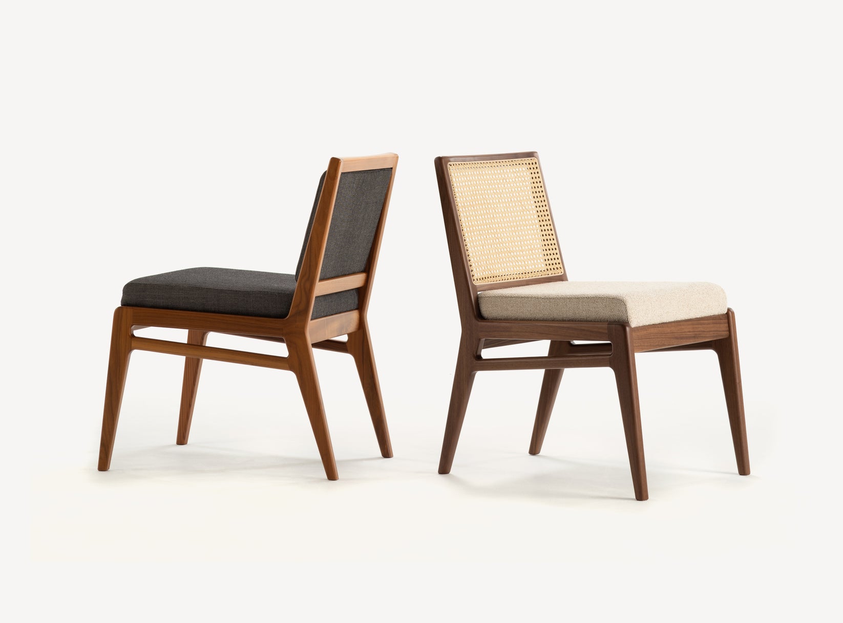 Ludo Dining Chair - Solid Wood Cane Dining Chair India – Lakkadhaara