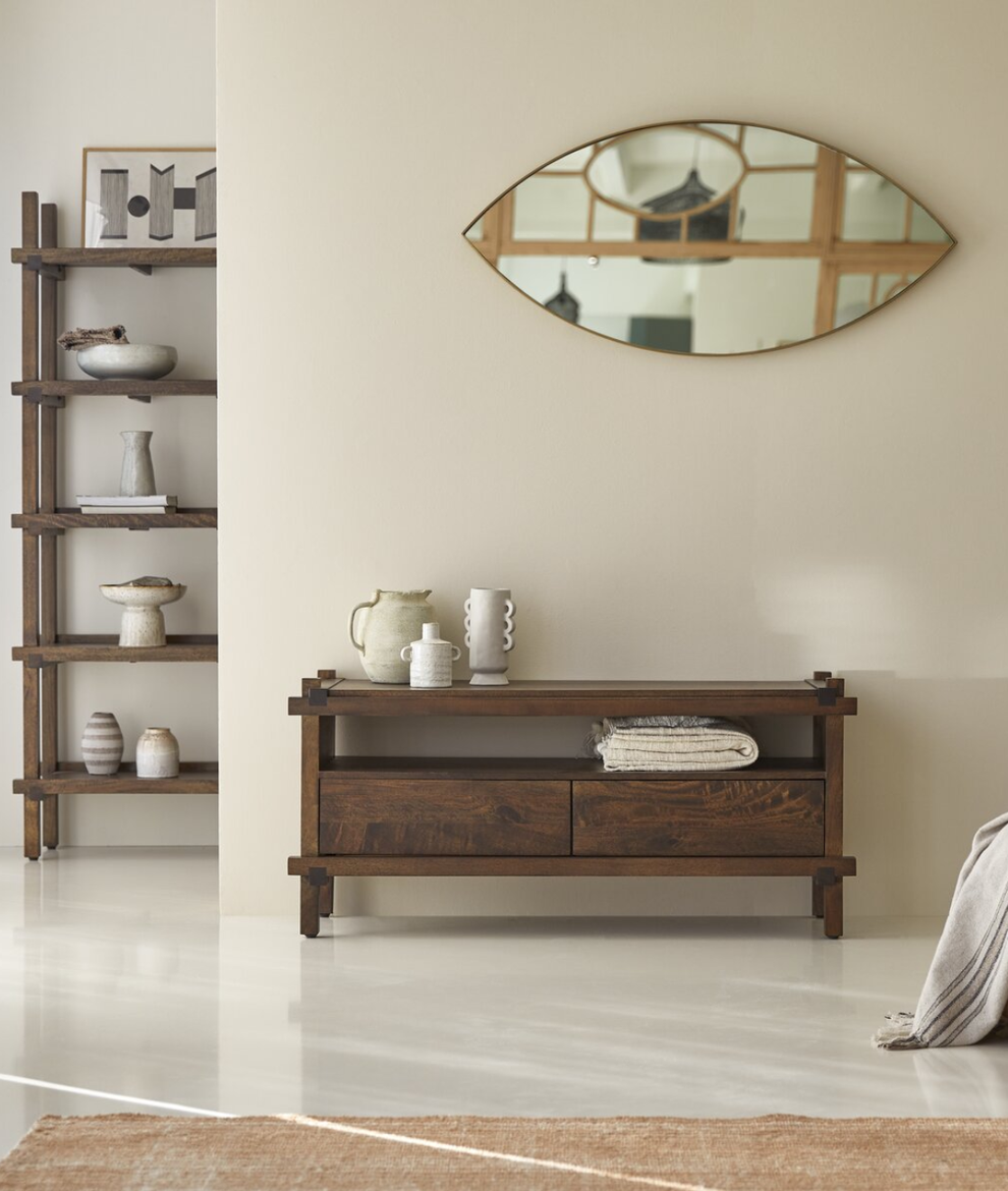 Pandora TV Unit - Mango Wood TV Cabinet India – Lakkadhaara