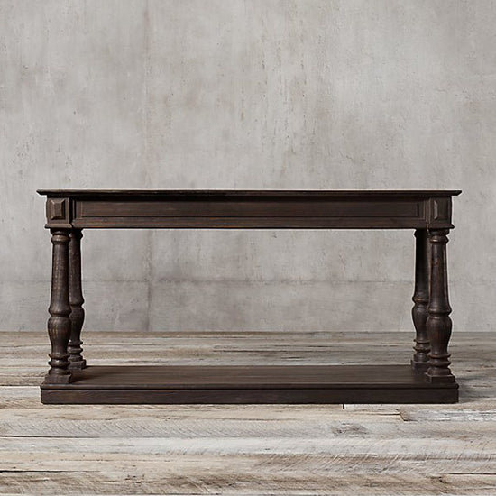 Sau Paulo Console Table - Sheesham Wood Walnut Console Table India ...